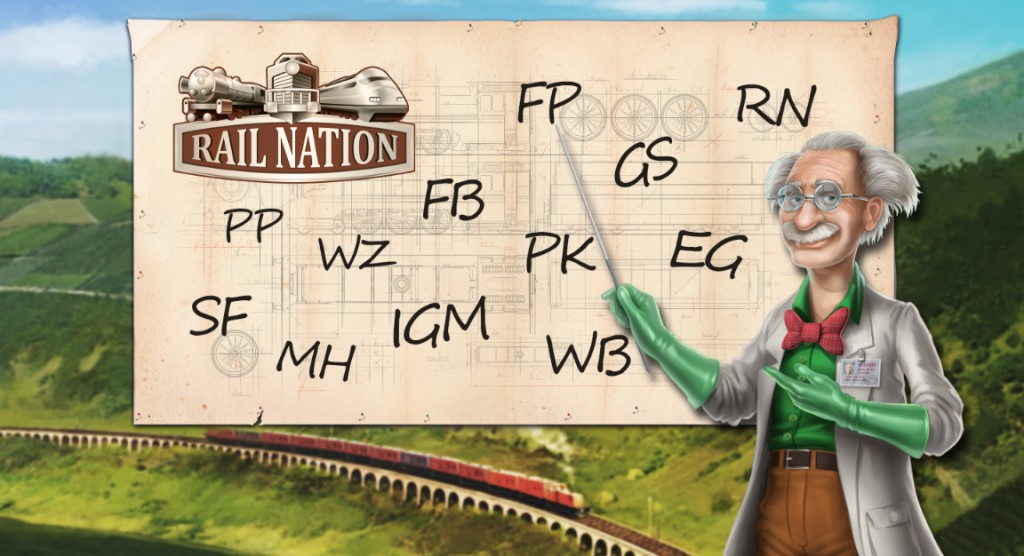 Das Rail-Nation-Vokabular - Free browser-based online strategy game – Rail Nation